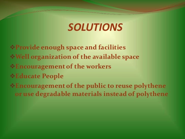 SOLID WASTE MANAGEMENT PROJECT solid-waste-management-project