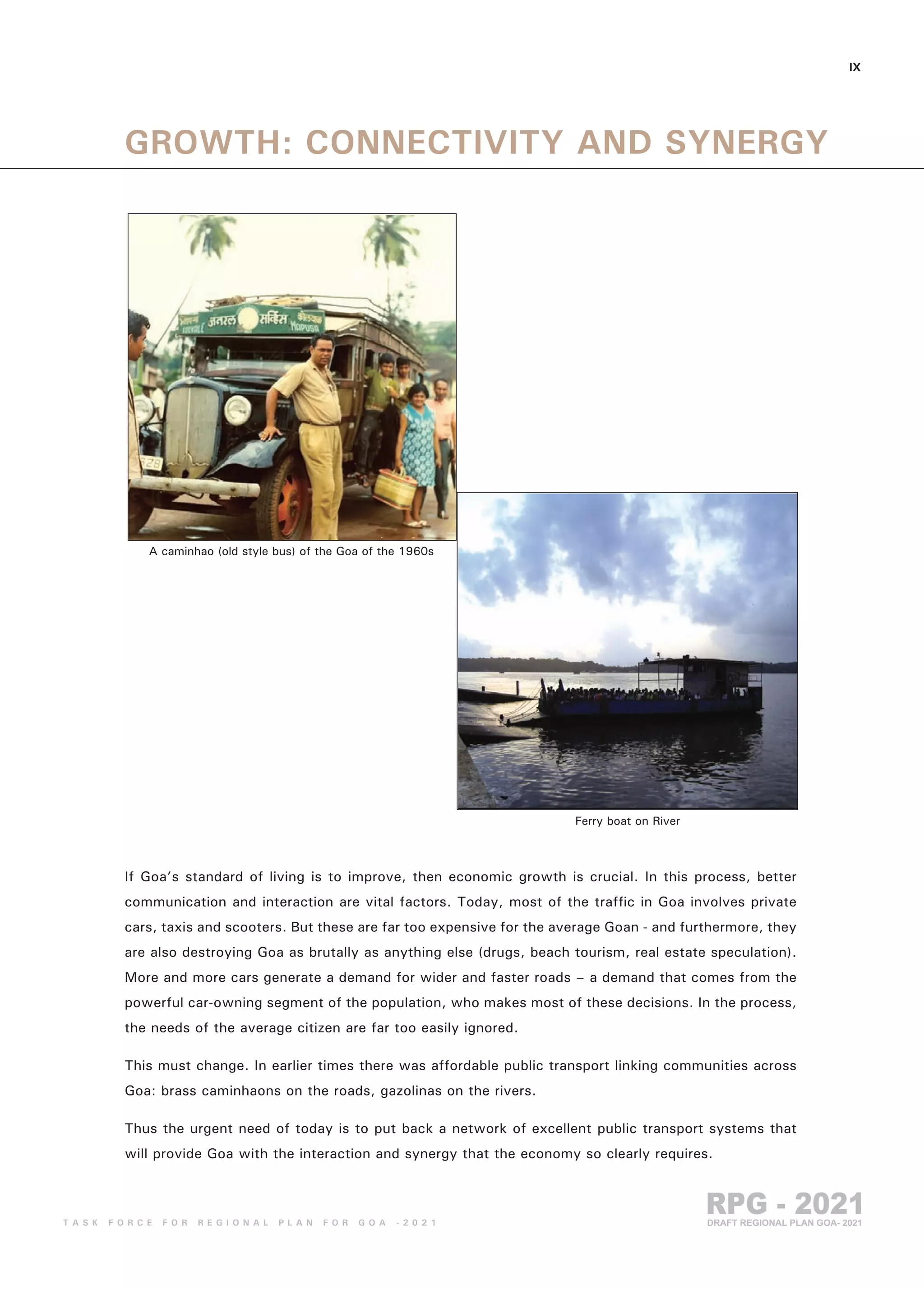 Goa Regional Plan 2021 part 1 | PDF