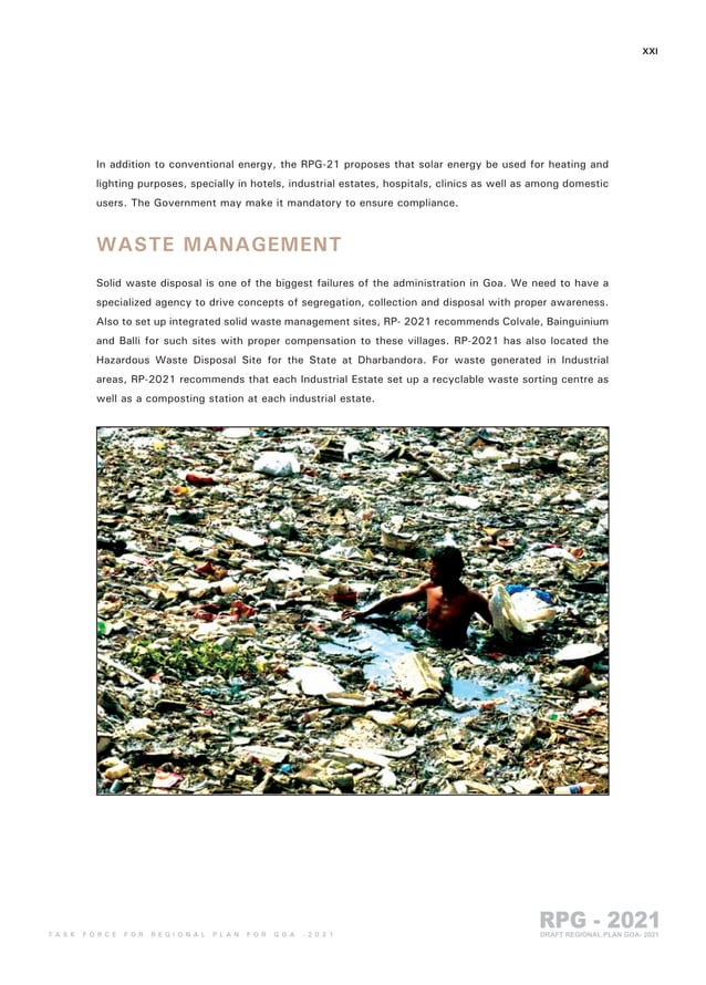 Goa Regional Plan 2021 part 1 | PDF