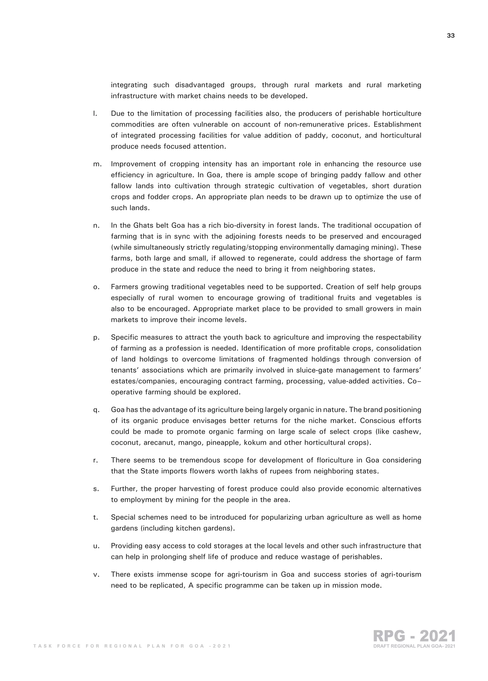 Goa Regional Plan 2021 part 3 | PDF
