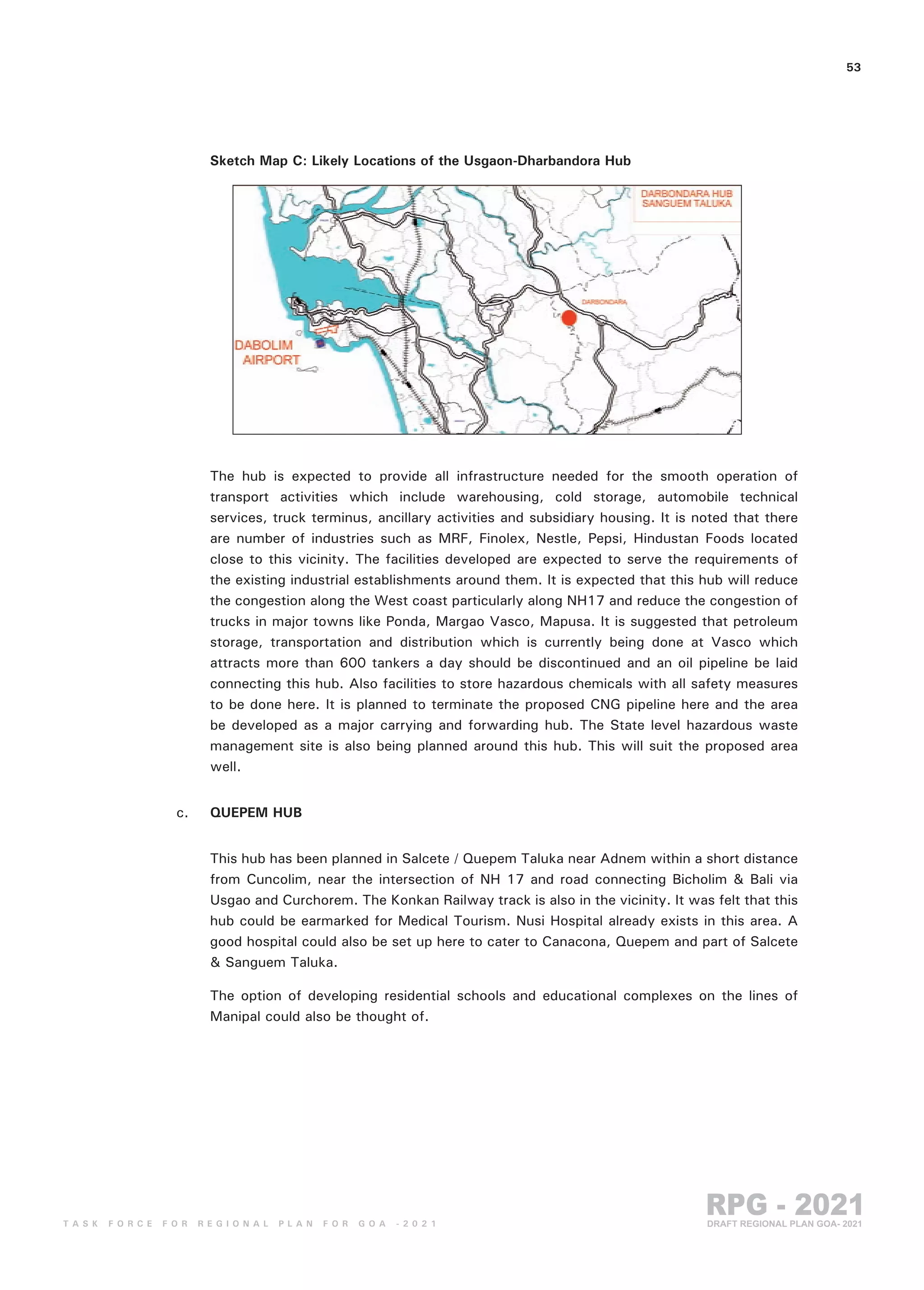 Goa Regional Plan 2021 part 3 | PDF
