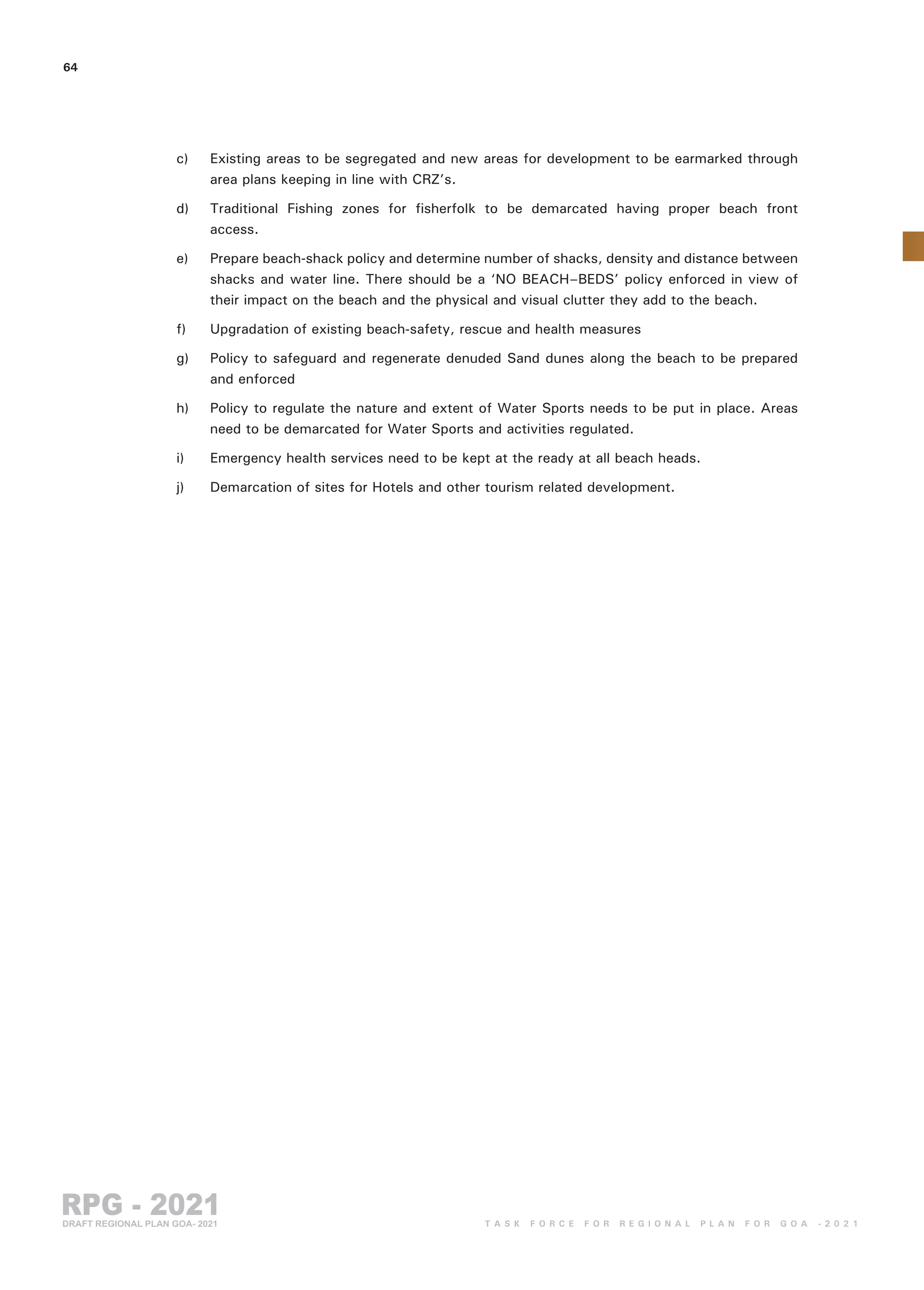Goa Regional Plan 2021 part 3 | PDF