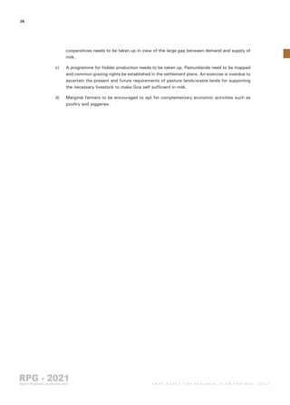 Goa Regional Plan 2021 part 3 | PDF
