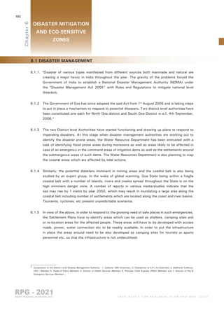 Goa Regional Plan 2021 part 5 | PDF