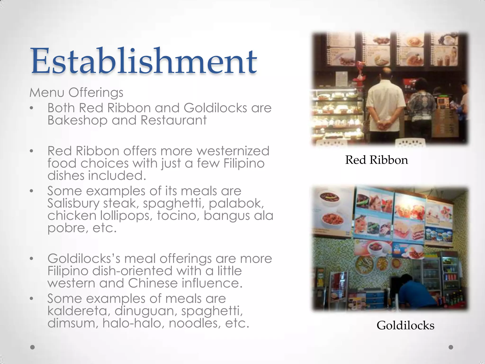 Micromarket Analysis for Goldilocks and Red Ribbon | PPTX