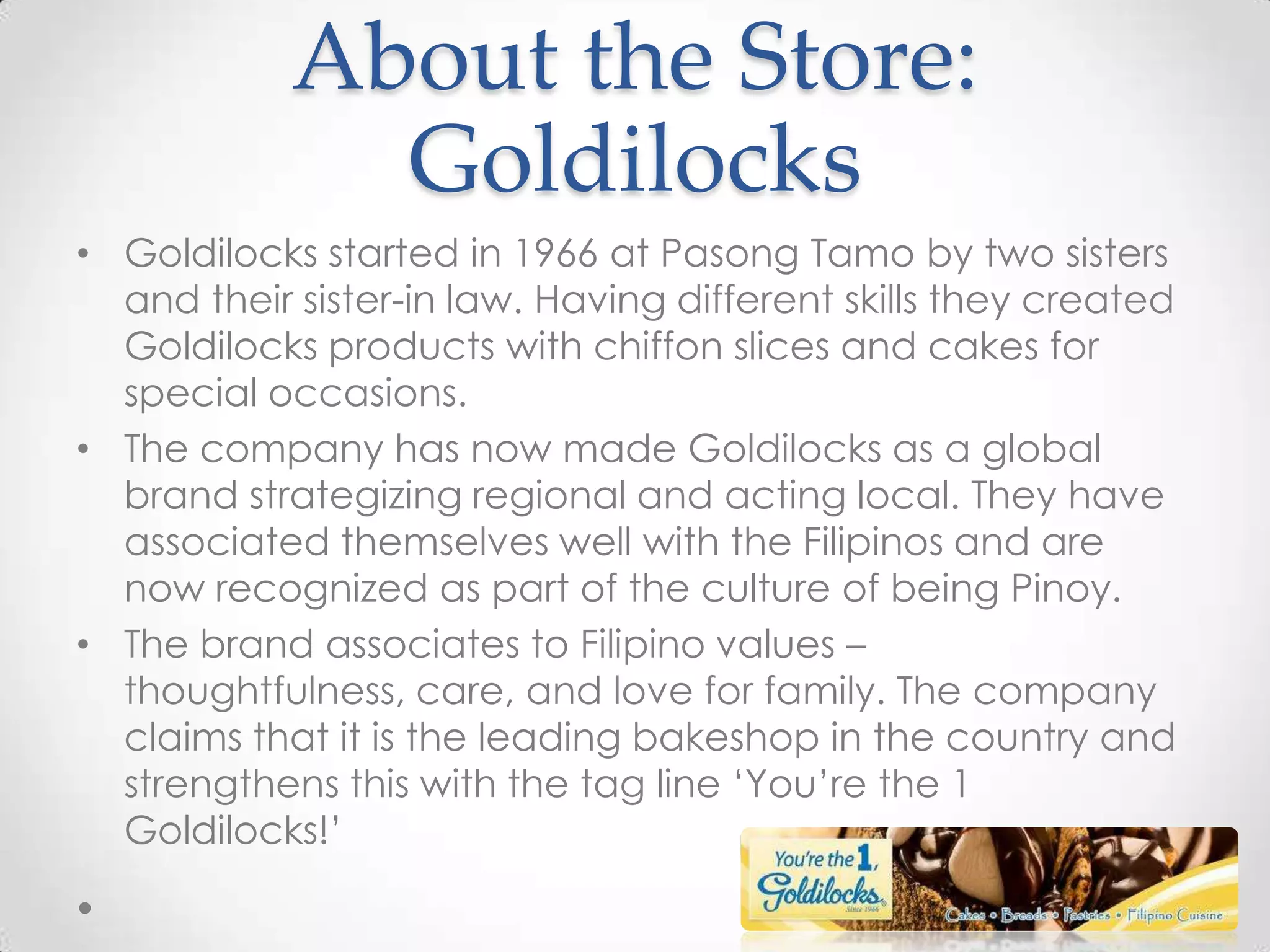 Micromarket Analysis for Goldilocks and Red Ribbon | PPTX