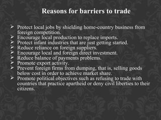 Grp3 international trade theories m2 | PPT