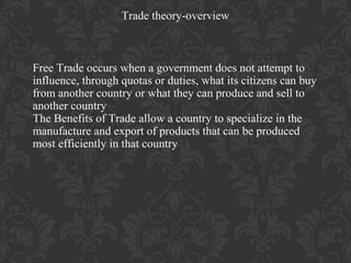 Grp3 international trade theories m2 | PPT