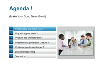 Make Your Good Team Great !!! | PPTX