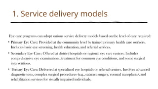 ORGANISATION AND MANAGEMENT OF EYE CARE PROGRAMME community OPTOMETRY 1.pptx