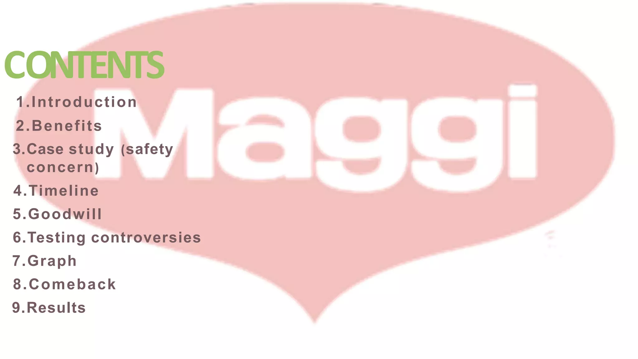 Nestle Maggi Banned And Its Bounce Back PPT | PPTX | Business ...