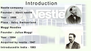 Nestle Maggi Banned And Its Bounce Back PPT | PPTX | Business ...