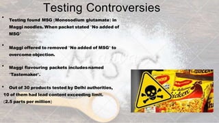Nestle Maggi Banned And Its Bounce Back PPT | PPTX