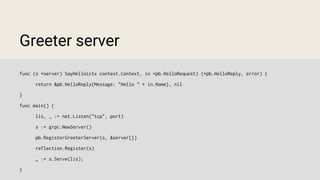 Введение в gRPC / Introduction to gRPC | PDF