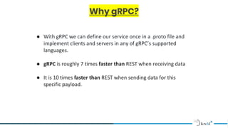 Building API Using GRPC And Scala | PPTX