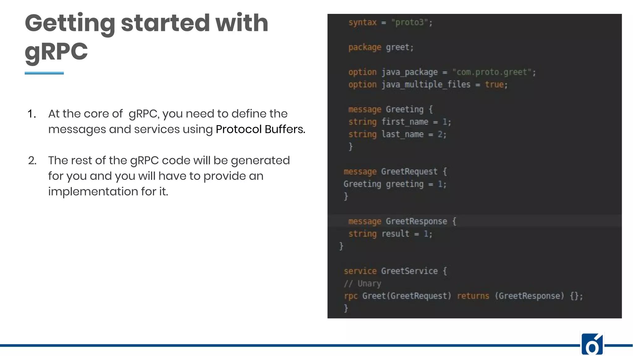 gRPC with java | PPT