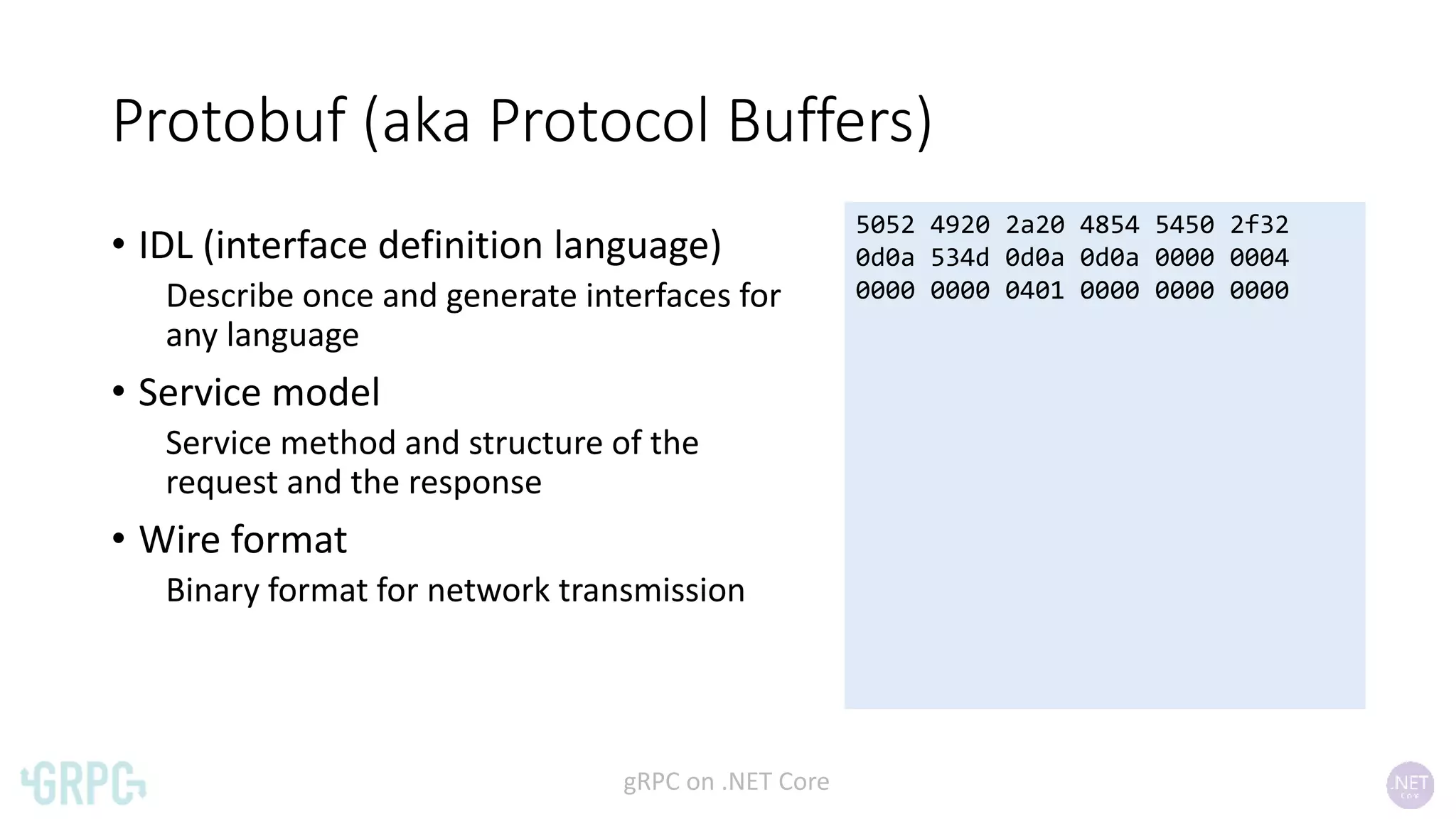 gRPC on .NET Core - NDC Sydney 2019 | PPTX