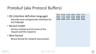 gRPC on .NET Core - NDC Sydney 2019 | PPTX