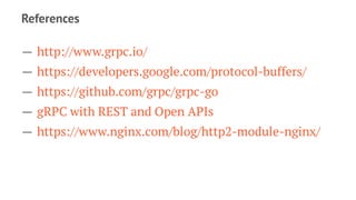 gRPC and Microservices | PDF | Web Development | Internet