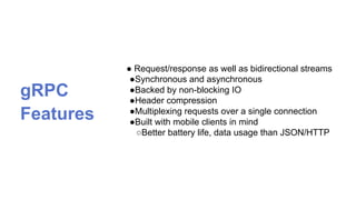 gRPC: The Story of Microservices at Square | PPT