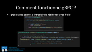 Grpc and asp.net partie 2 | PPT