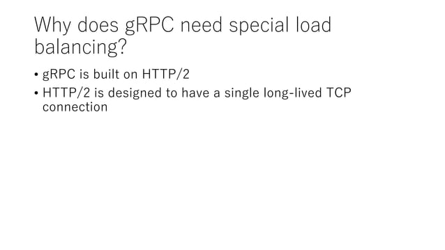 Grpc load balancing | PPTX