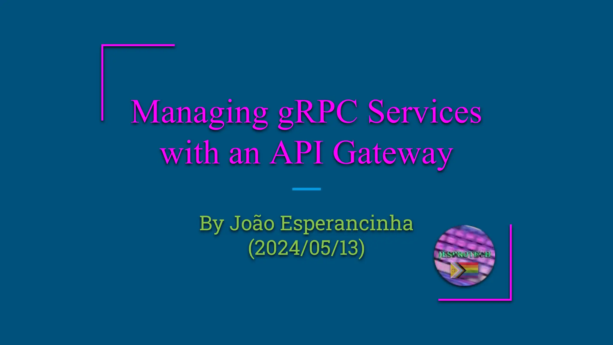 Managing gRPC Services using Kong KONNECT and the KONG API Gateway | PPTX