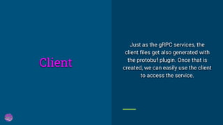 Managing gRPC Services using Kong KONNECT and the KONG API Gateway | PPT
