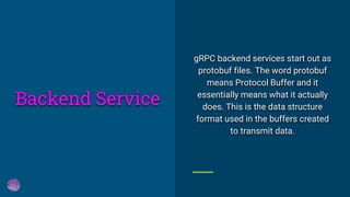 Managing gRPC Services using Kong KONNECT and the KONG API Gateway | PPT