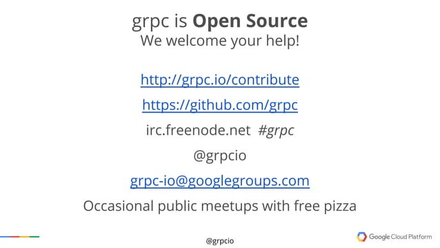 gRPC Design and Implementation | PDF