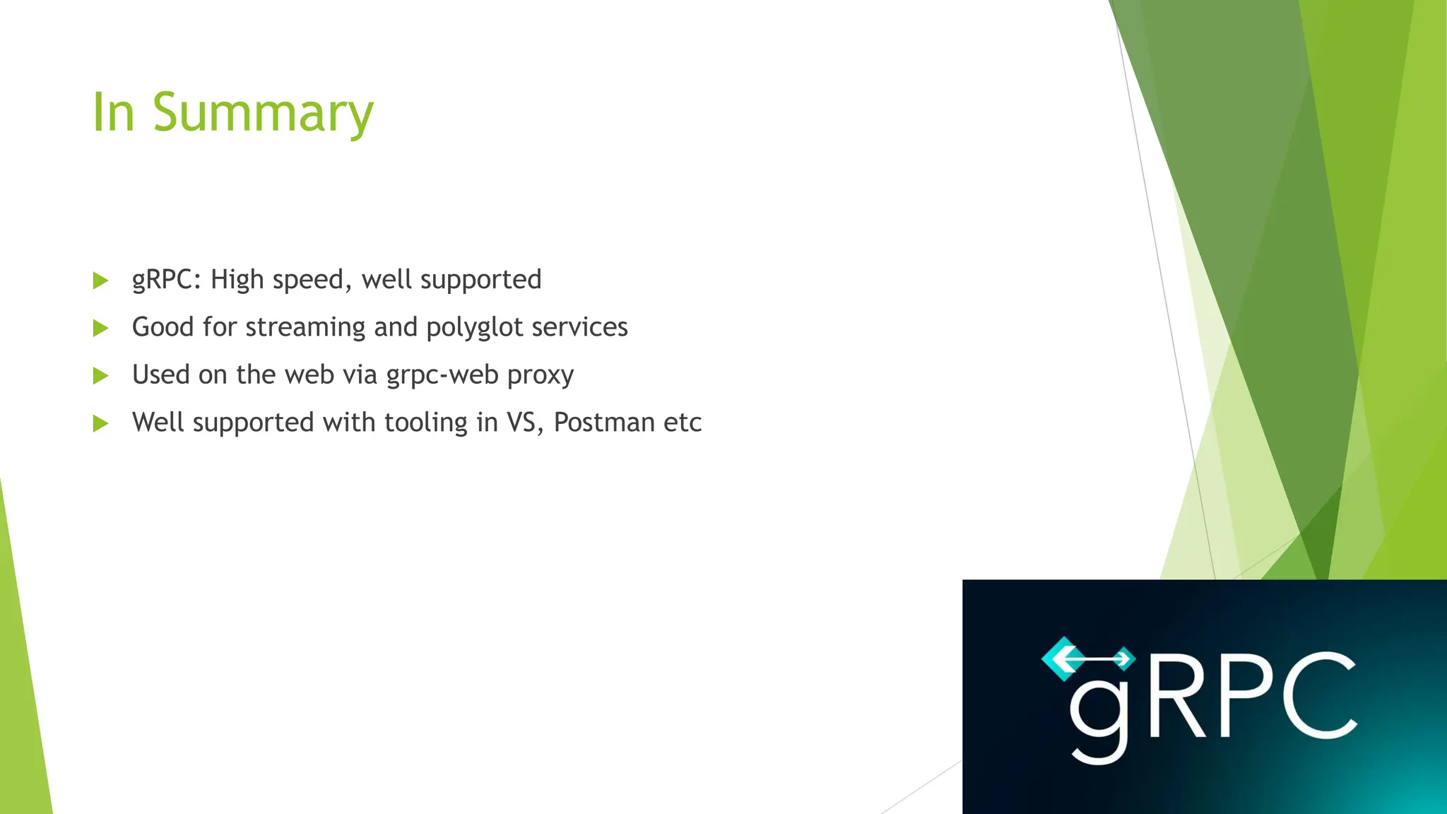 Demystifying gRPC in .Net by John Staveley | PPTX
