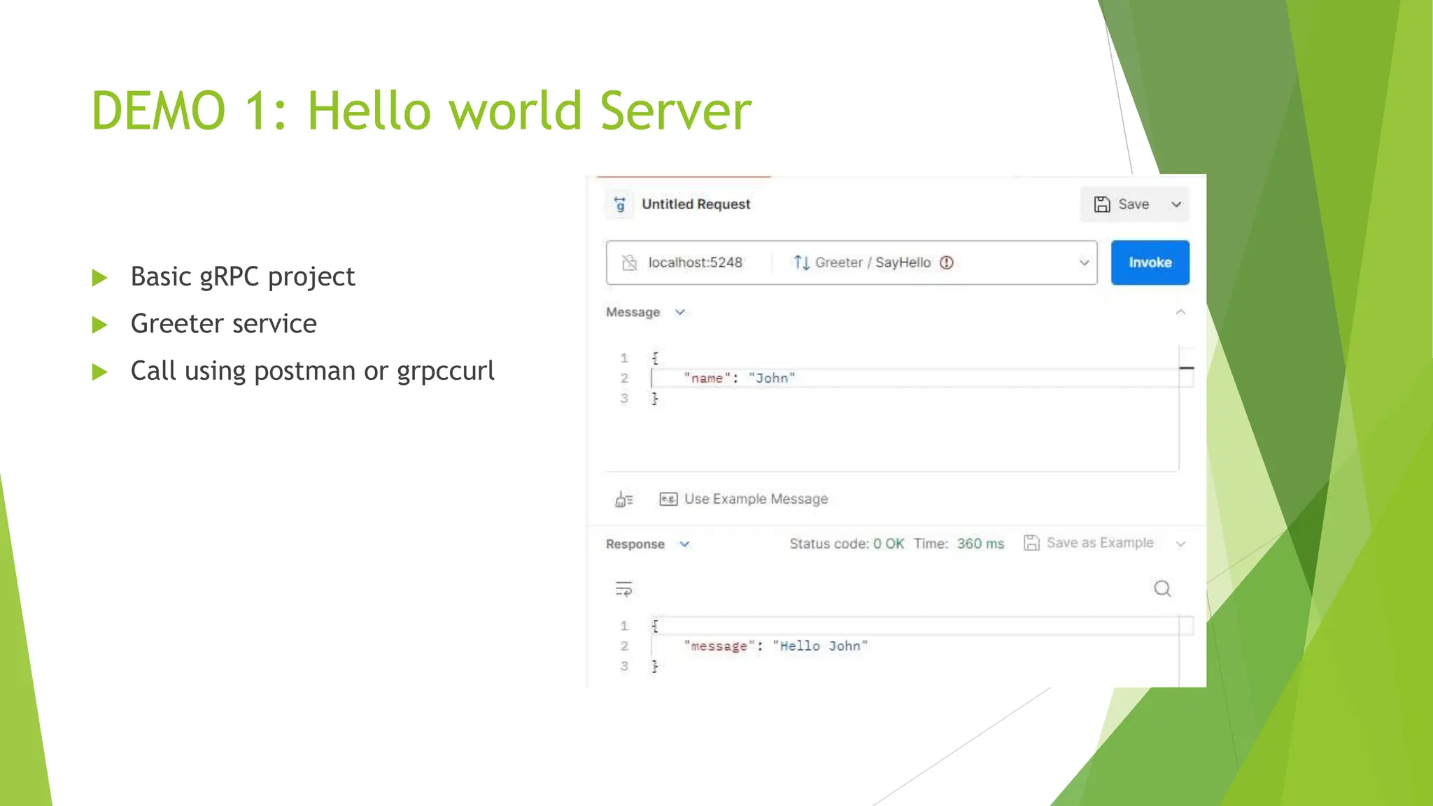 Demystifying gRPC in .Net by John Staveley | PPTX