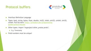 Demystifying gRPC in .Net by John Staveley | PPTX