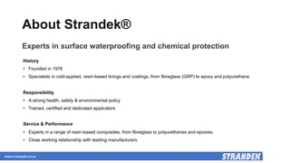 Fibreglass (GRP) Linings & Coatings | PDF