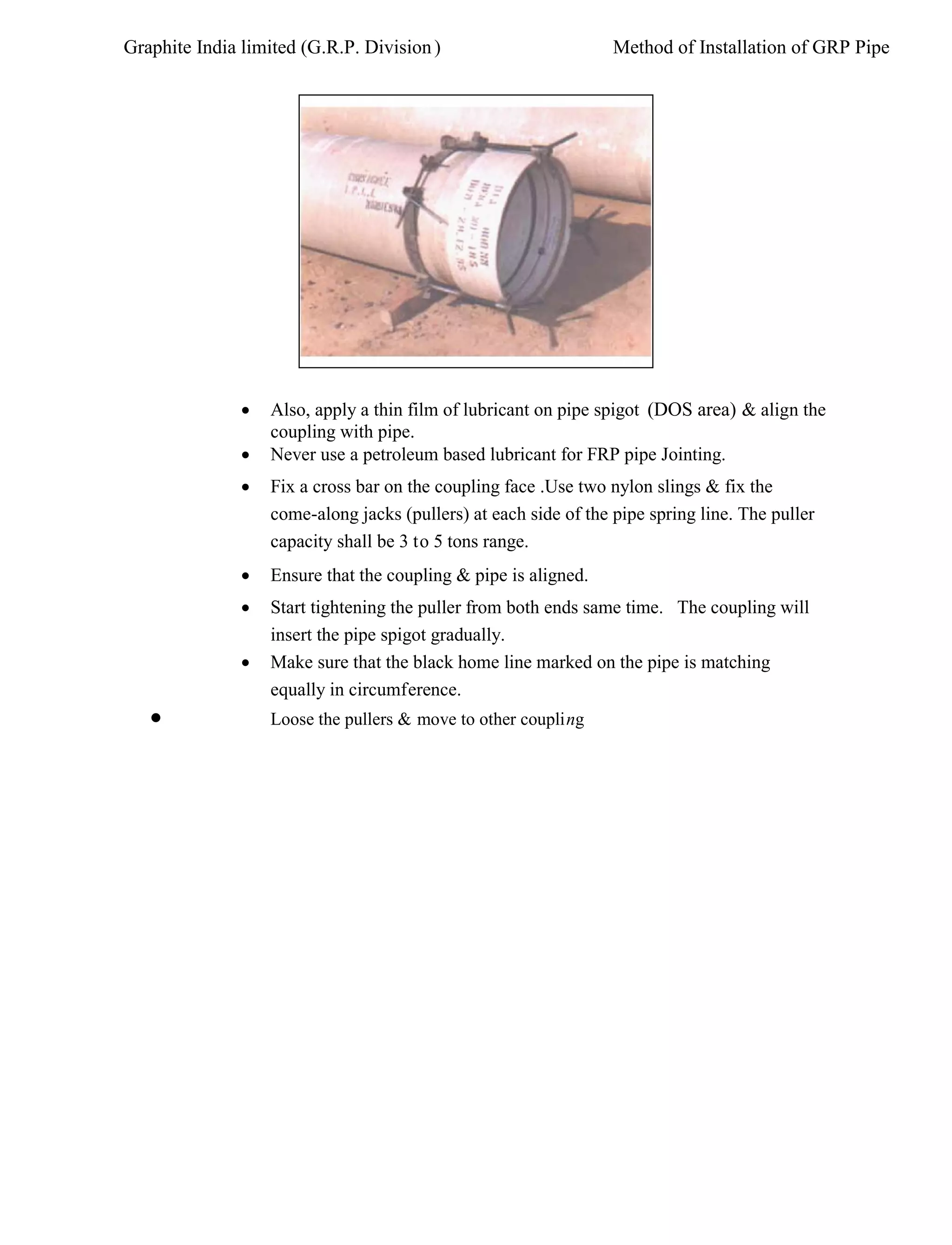 Grp installation procedure | PDF