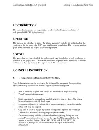 Grp installation procedure | PDF
