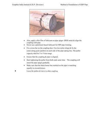 Grp installation procedure | PDF