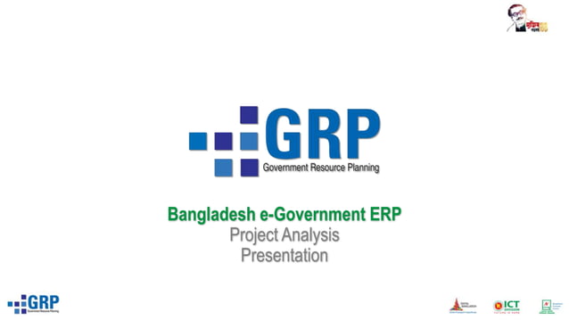 Bangladesh e- Government ERP project | PPT