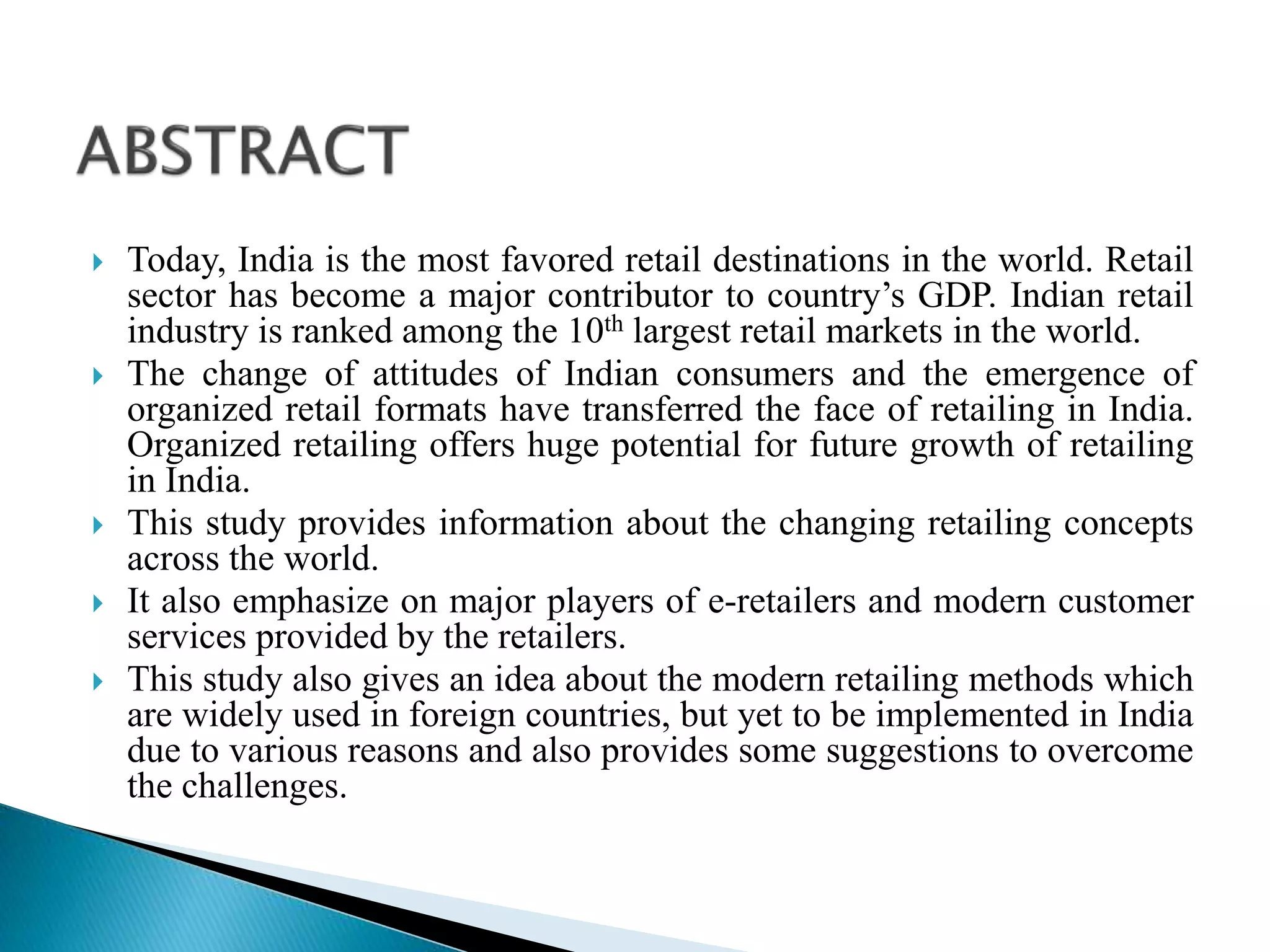 MODERN RETAILING CONCEPTS | PPT