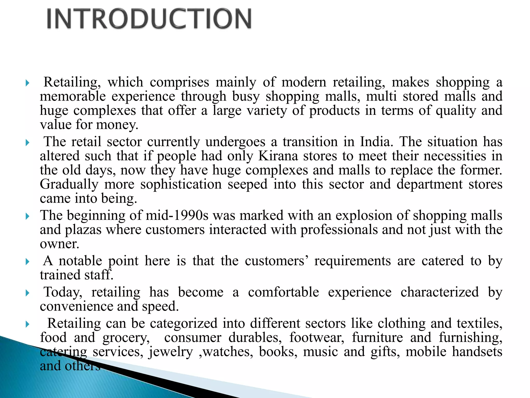 MODERN RETAILING CONCEPTS | PPT