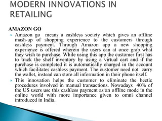 MODERN RETAILING CONCEPTS | PPT