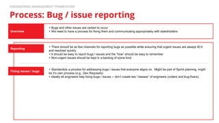 Software Engineering Management Framework - Building an Awesome ...