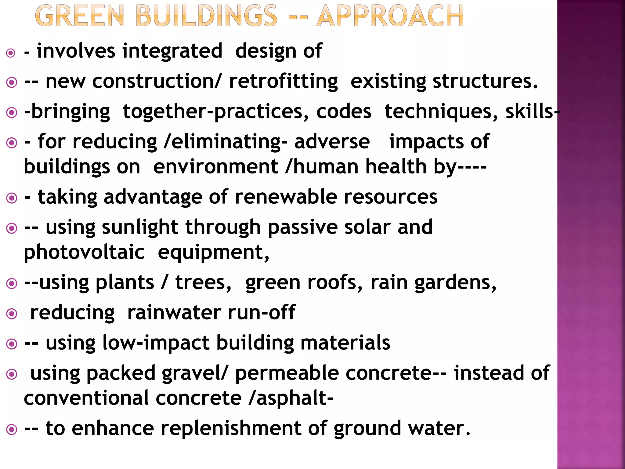 Grren BuildingsRATING SYSTEMS- in India.pptx