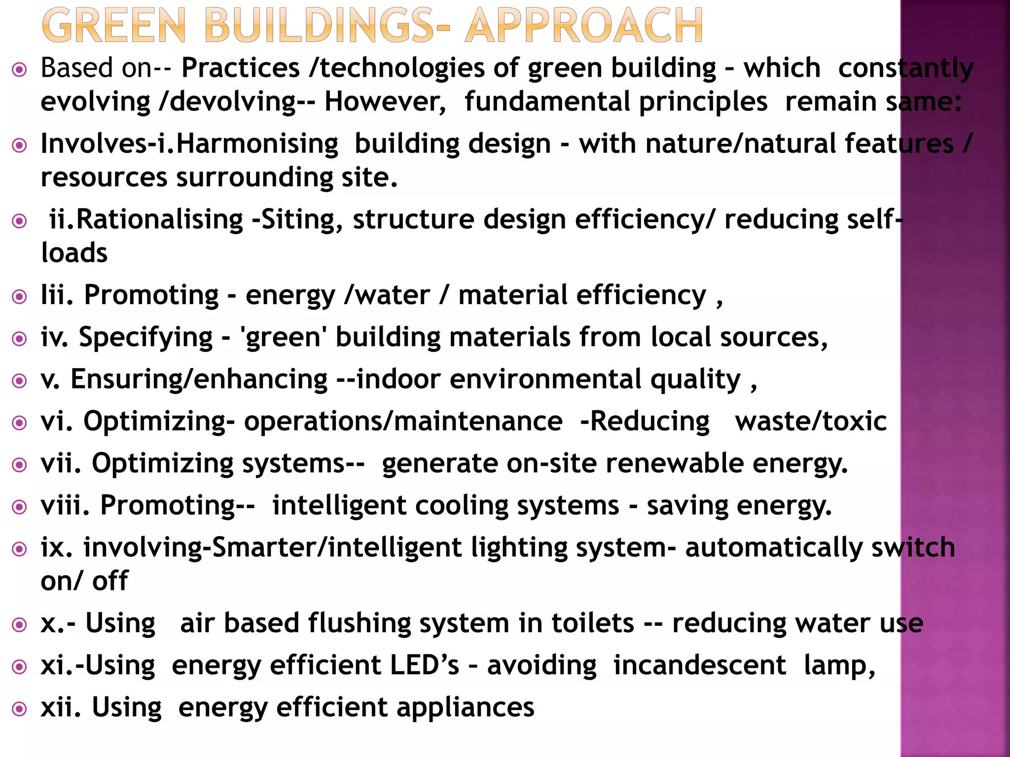 Grren BuildingsRATING SYSTEMS- in India.pptx