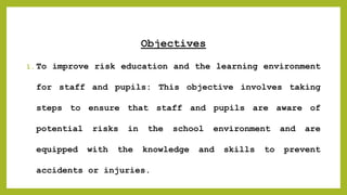 Fundamental tenets of OHS in educational institutions | PPTX