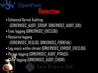 Grsecurity - Theoretical and Practical Application | PPT
