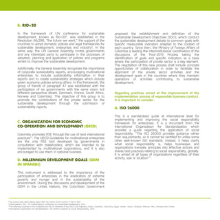 Corporate Social Responsibility in Colombia | PDF | Business | Business ...