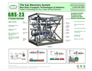 GRS Features Brochure 2012 | PDF