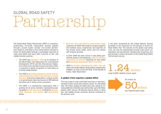 Global Road Safety Annual Report 2014 - UN (Nações Unidas) | PDF