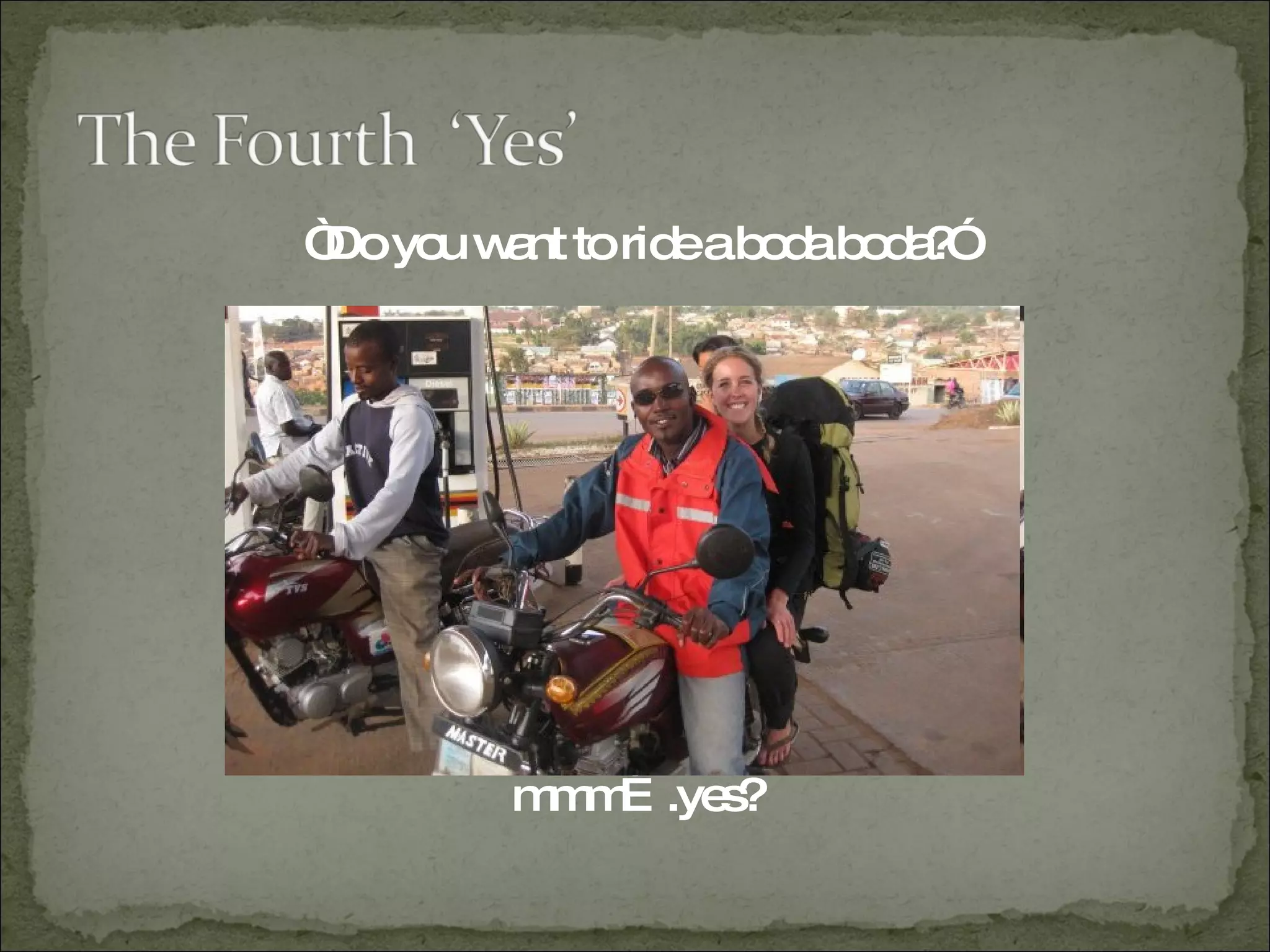 Grs Presentation - Just Say YES - Tiffany | PPT